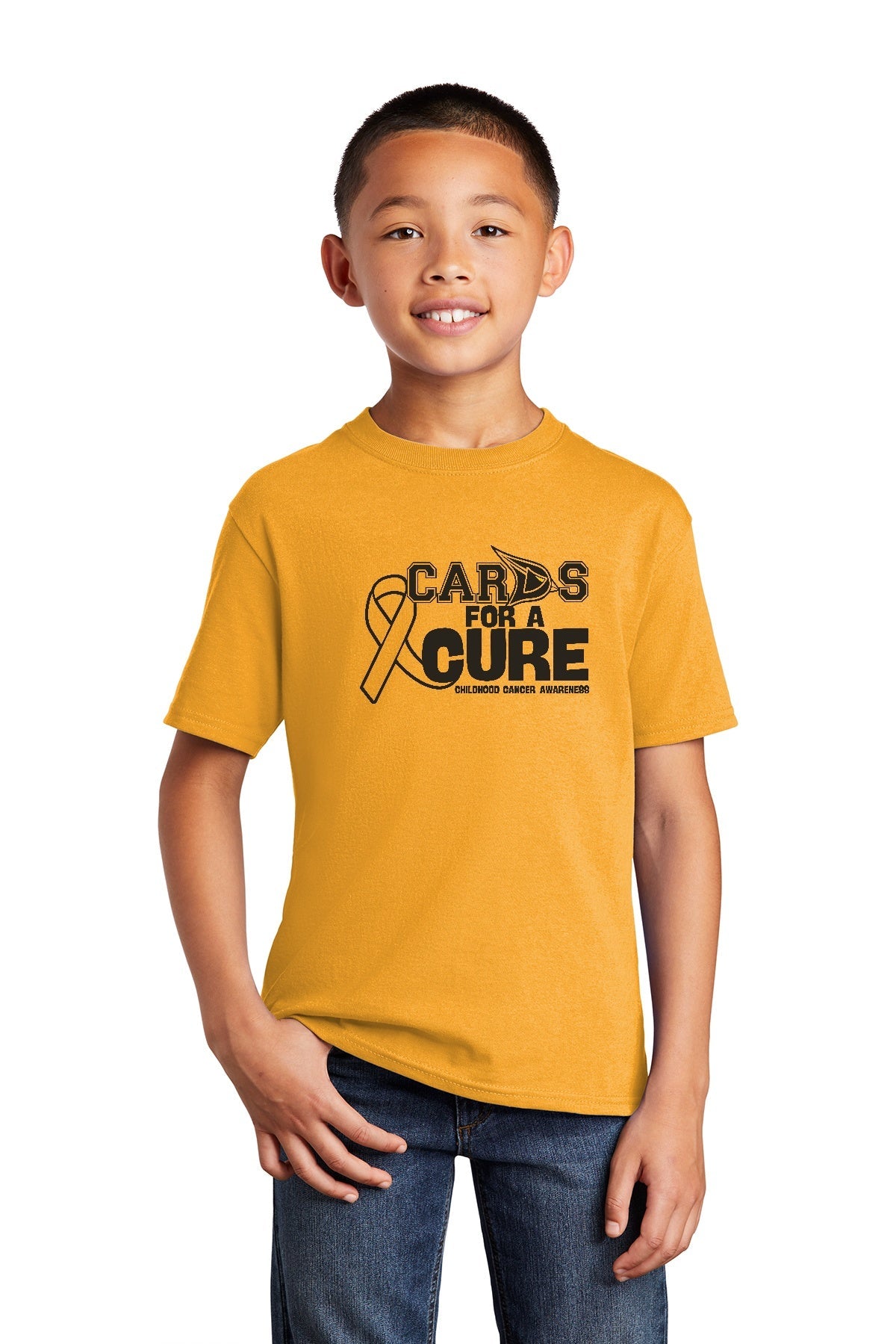 Cards For A Cure - Gold Out – K&C's Special T's & Cool Beans Graphics