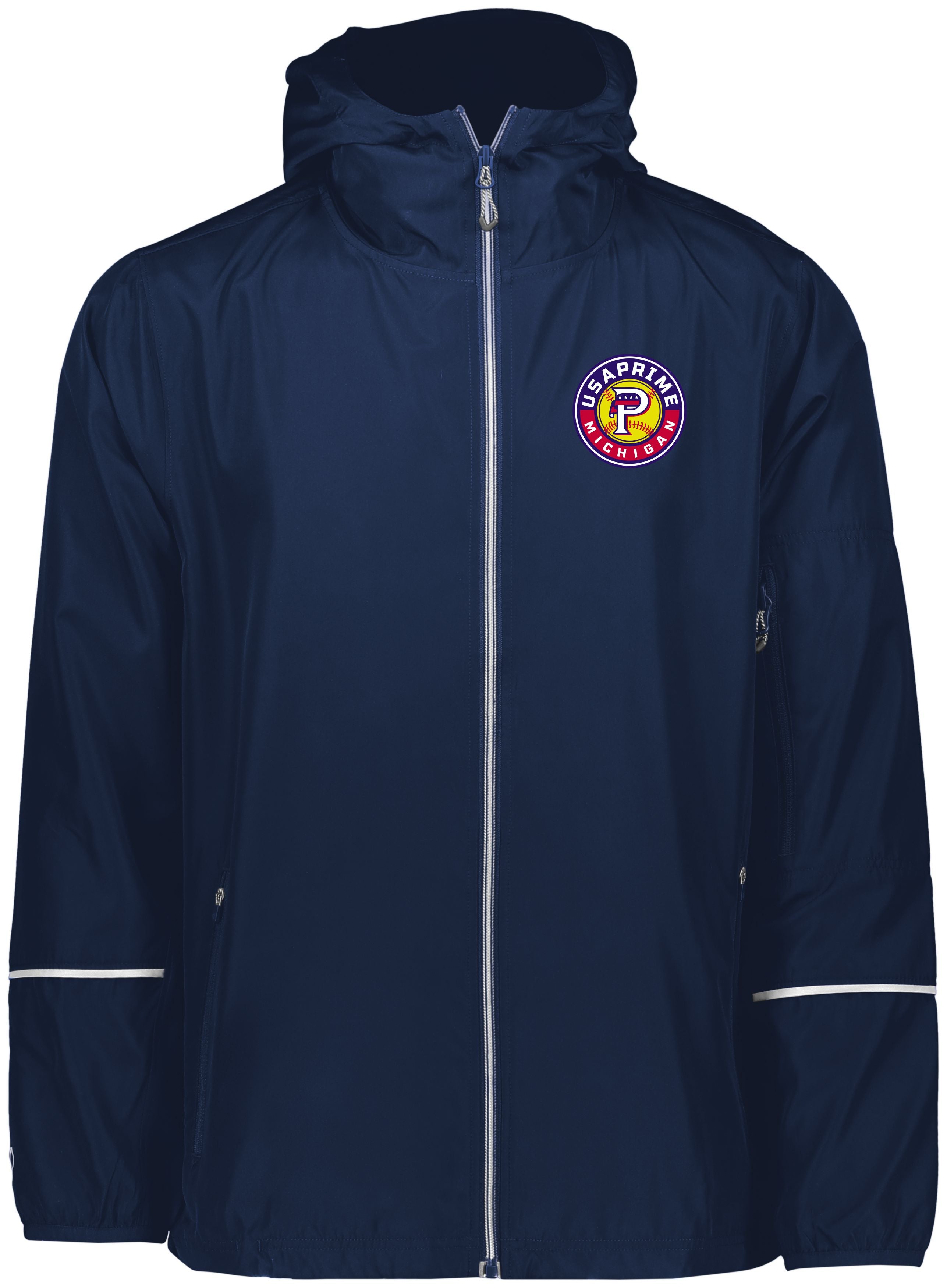 USA Prime Softball Packable Full Zip Jacket – K&C's Special T's & Cool ...