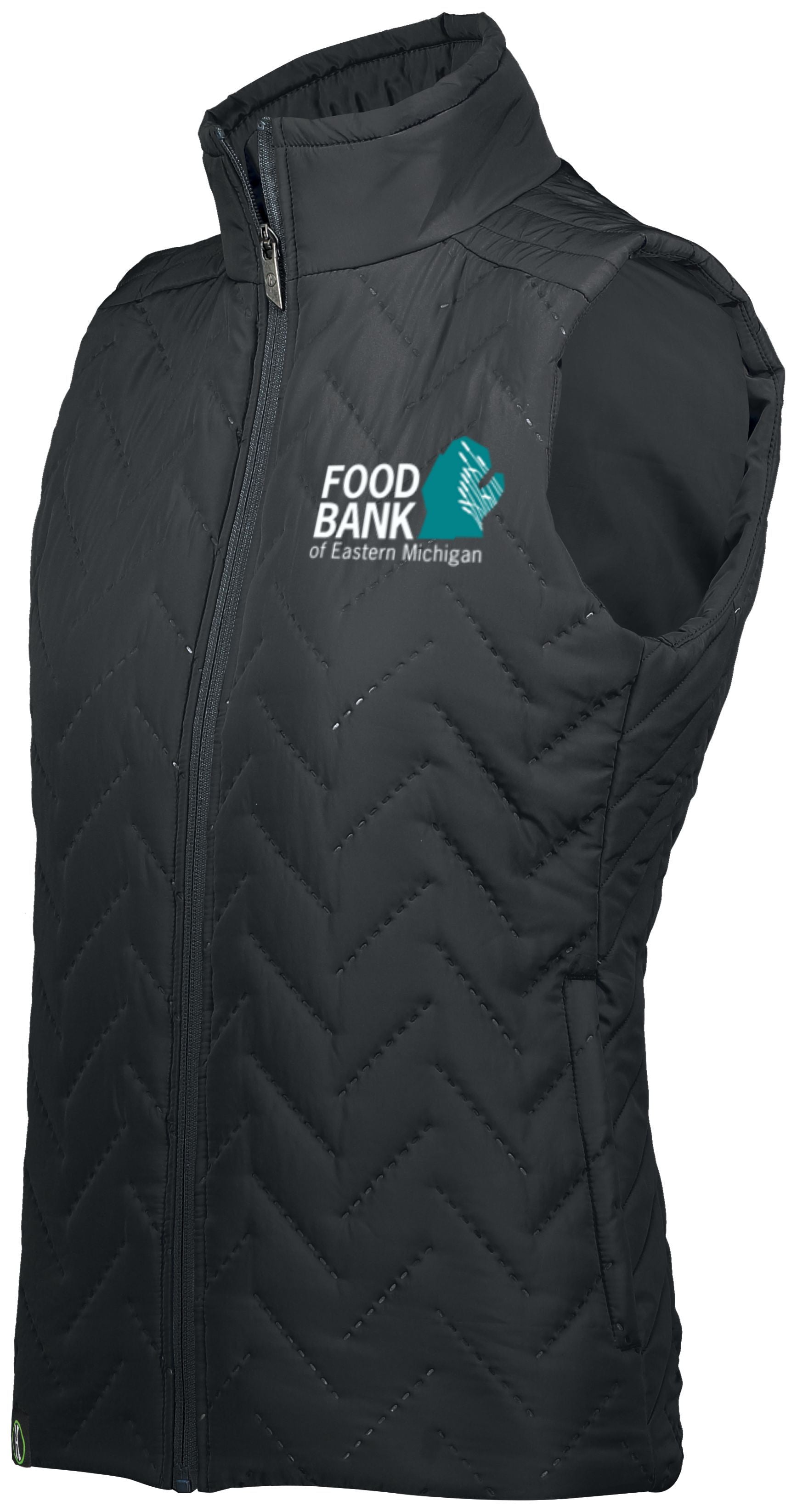 Food Bank Ladies Repreve Vest – K&C's Special T's & Cool Beans Graphics