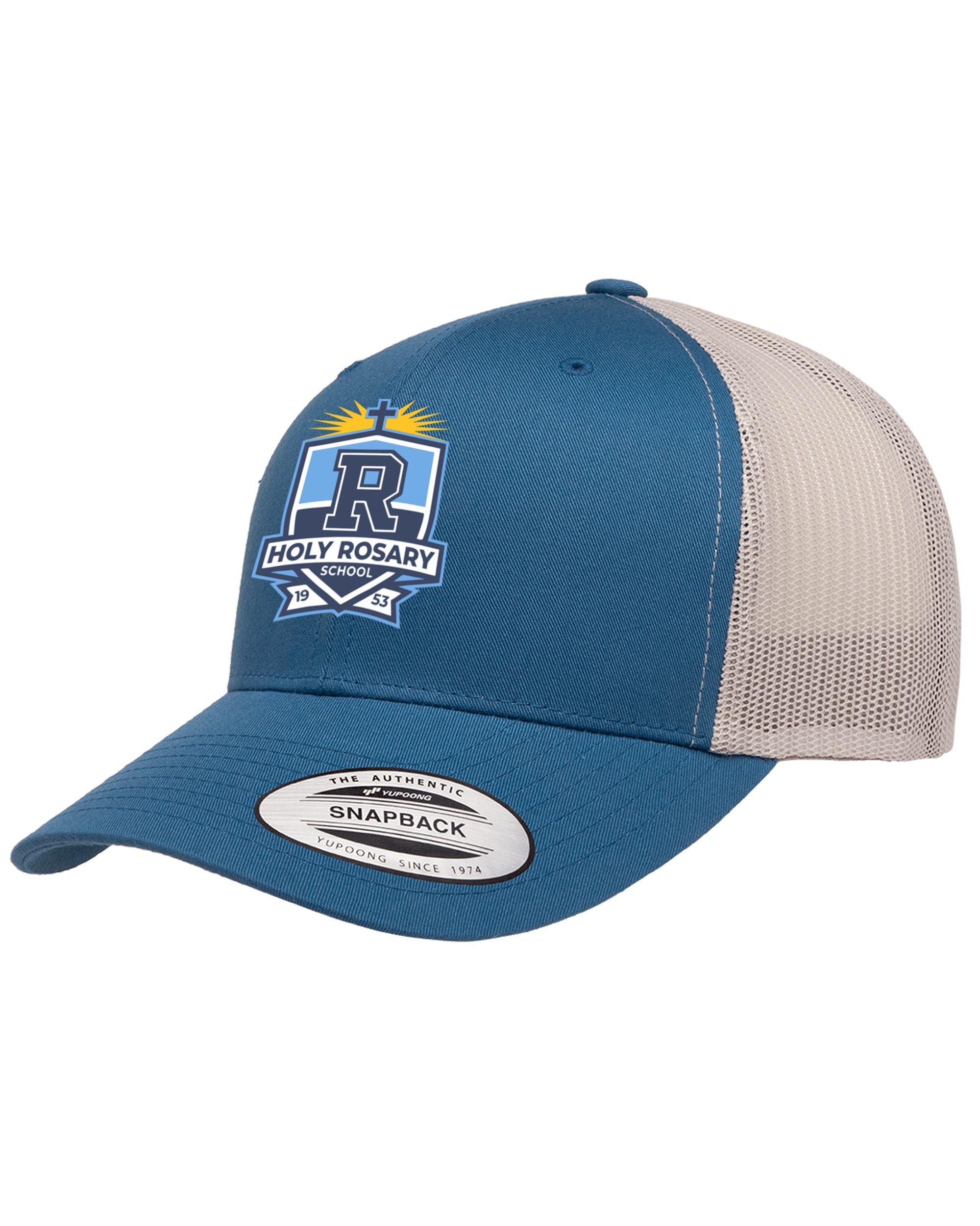 Holy Rosary Retro Trucker Cap – K&C's Special T's & Cool Beans Graphics